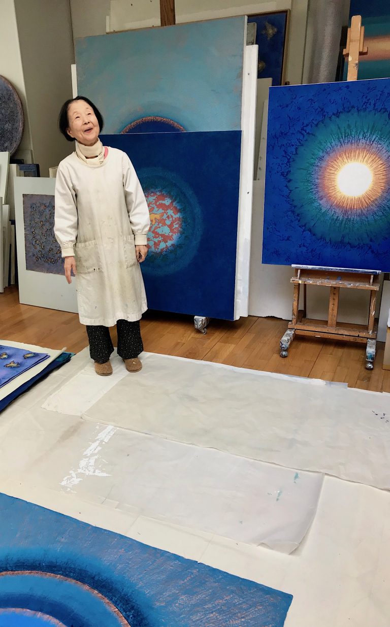 Visite de l’atelier de Bang Hai Ja - Société des amis du musée Cernuschi