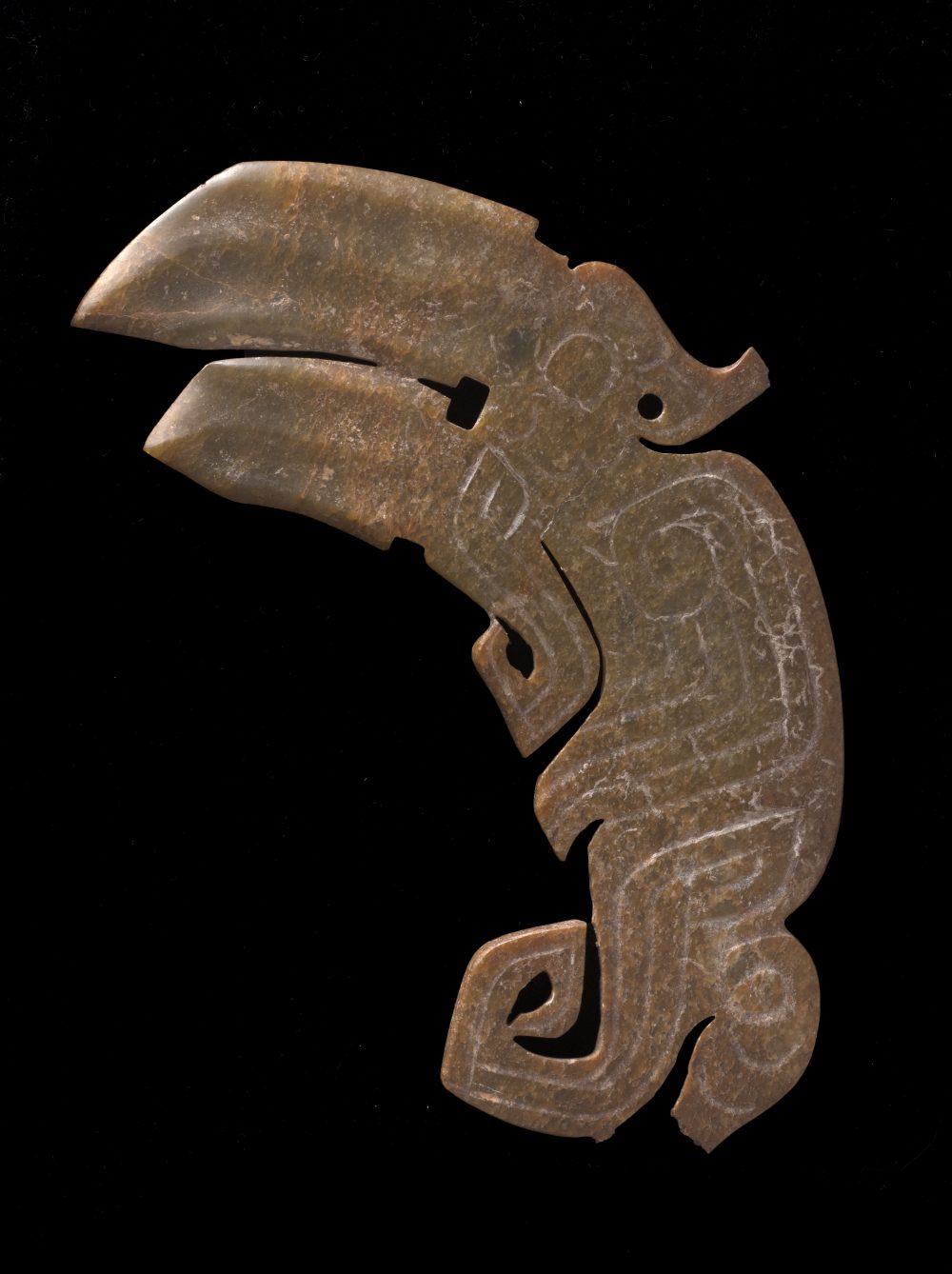 Element of adornment depicting a bird - Society of Friends of the ...